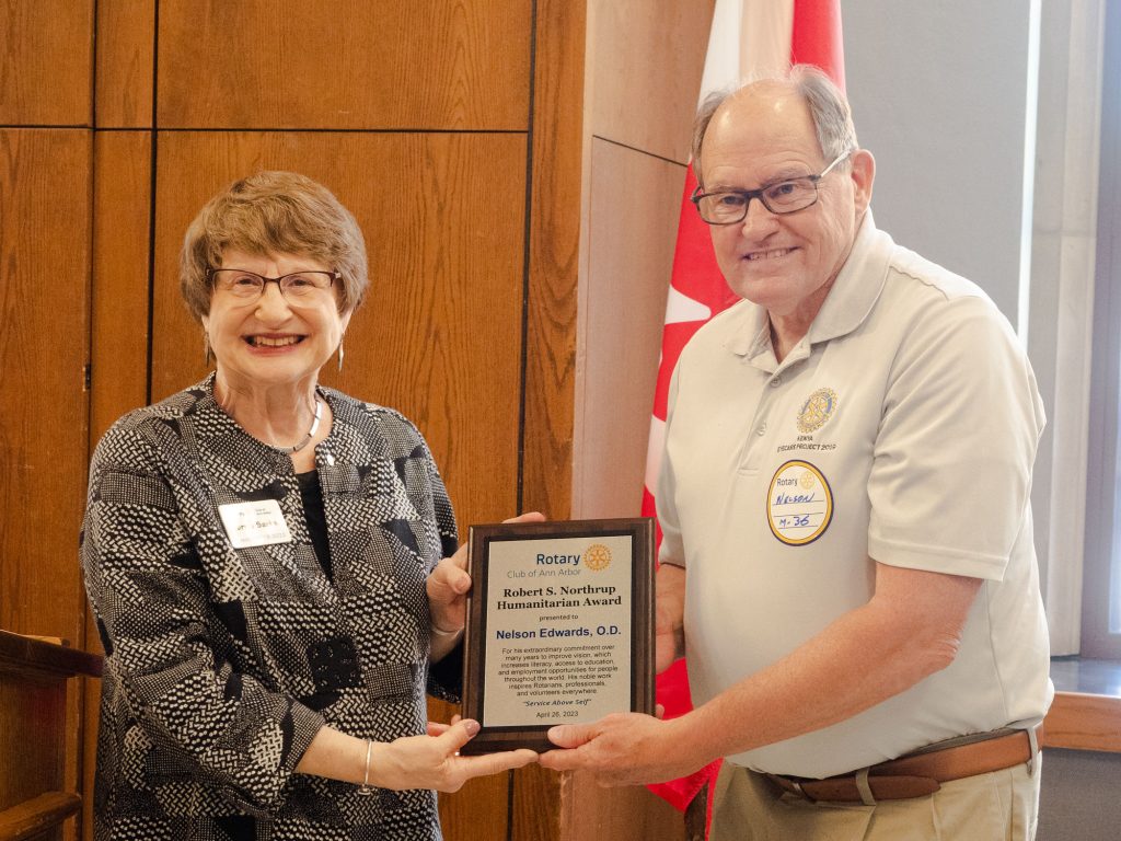 Robert S Northrup Humanitarian Award Presented to Dr. Nelson Edwards ...