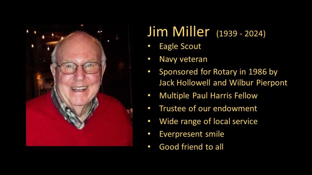 MillerJimForTribute - Rotary Club of Ann ArborRotary Club of Ann Arbor