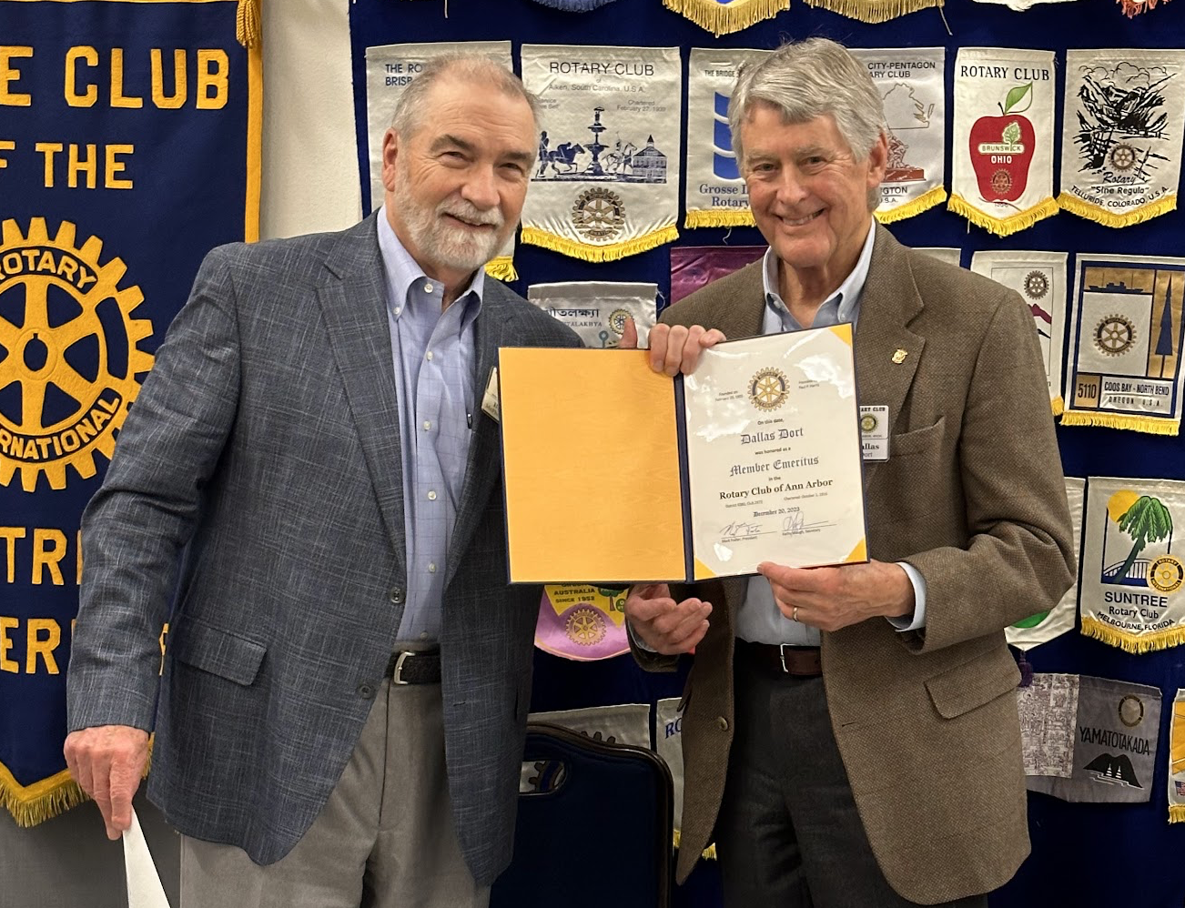 Bill-Dallas - Rotary Club of Ann ArborRotary Club of Ann Arbor